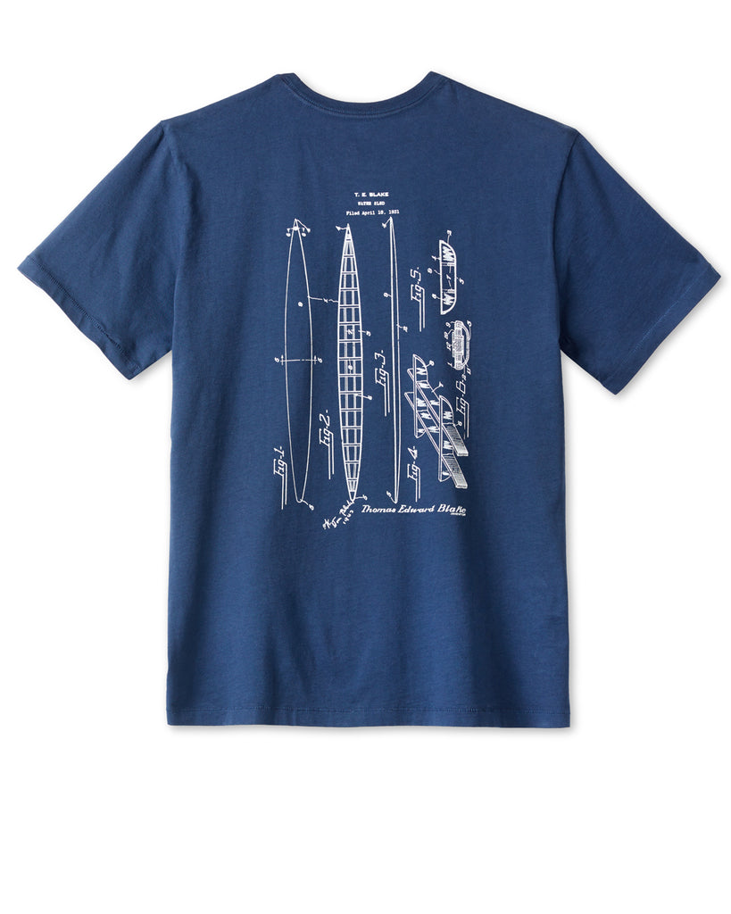 Tom Blake Blueprint Tee | T-Shirts